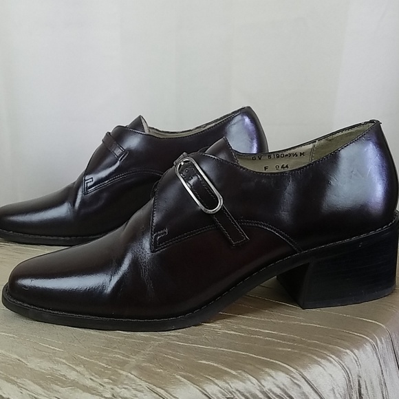 Brioso | Shoes | Brioso Leather Dark Brown Shiny Made In Brazil | Poshmark